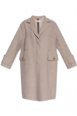 Snow boots with logo Fendi - FENDI ASYMMETRICAL COAT Snow boots with logo Fendi - FENDI ASYMMETRICAL COAT